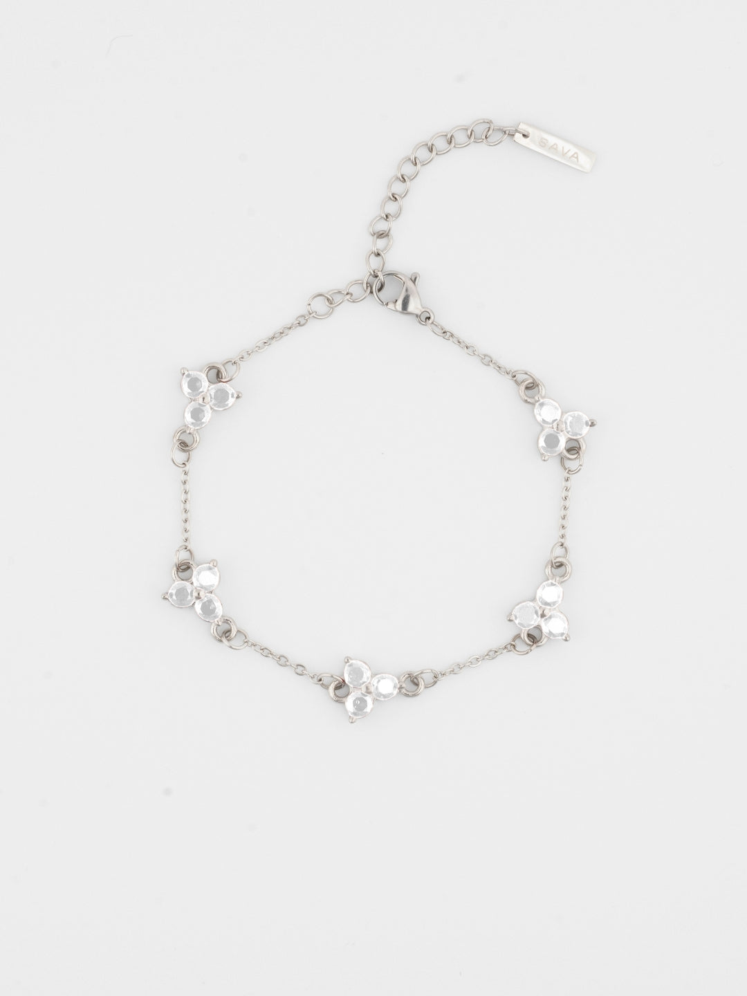 SAVA Amsterdam - White Clover Bracelet